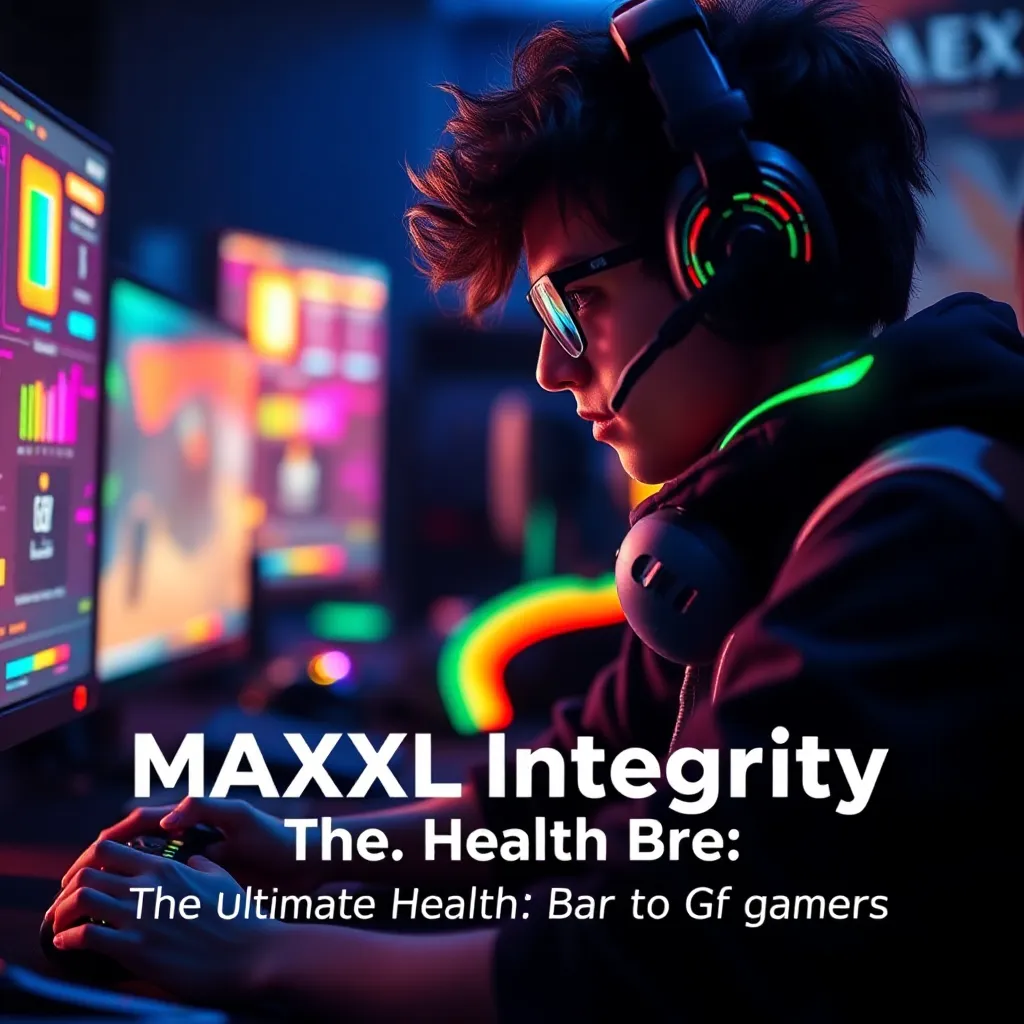 MAXXL Integrity: The Ultimate Health Bar for Gamers : LevelUpTalk