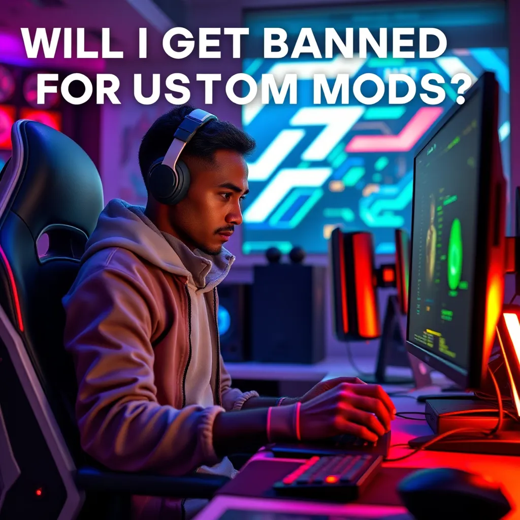 Will I Get Banned for Using Custom Mods? : LevelUpTalk