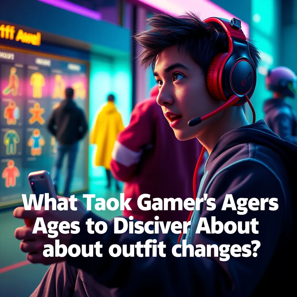 What Took Gamers Ages to Discover About Outfit Changes? : LevelUpTalk