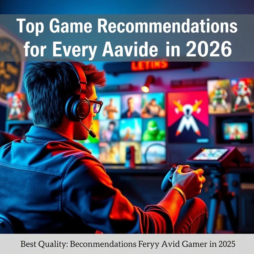 Top Game Recommendations for Every Avid Gamer in 2026 : LevelUpTalk