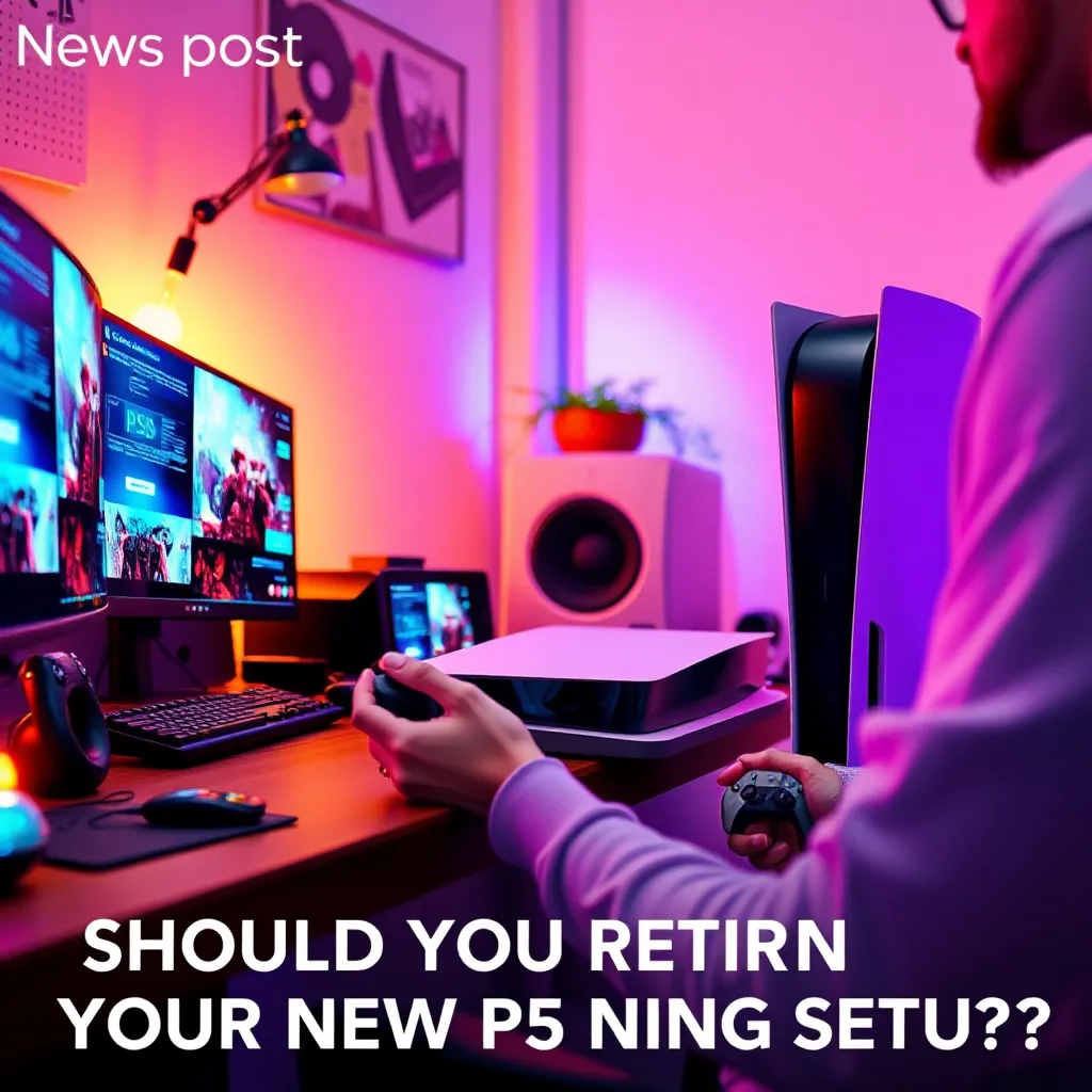 Should You Return Your New PS5 Gaming Setup? : LevelUpTalk