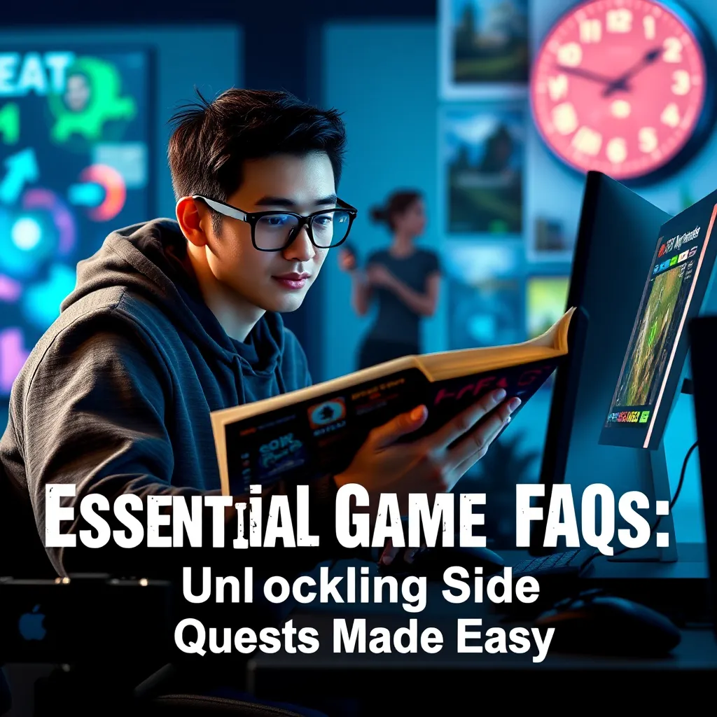 Essential Game FAQs: Unlocking Side Quests Made Easy : LevelUpTalk
