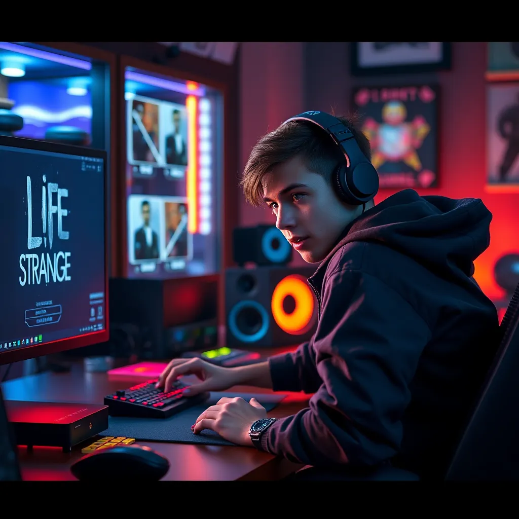 Excited Gamer Starts Life is Strange Gameplay Journey : LevelUpTalk