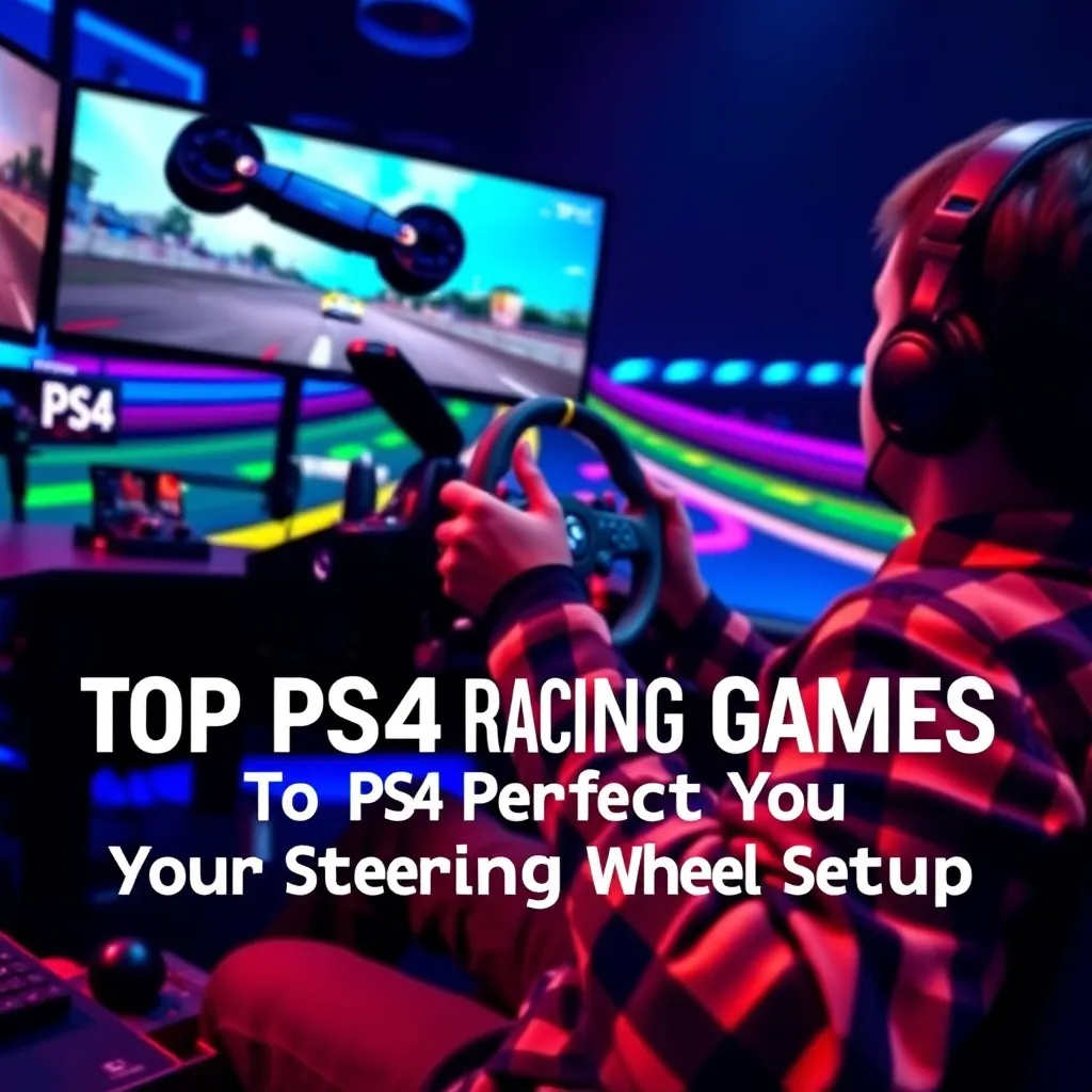 Top PS4 Racing Games Perfect for Your Steering Wheel Setup : LevelUpTalk