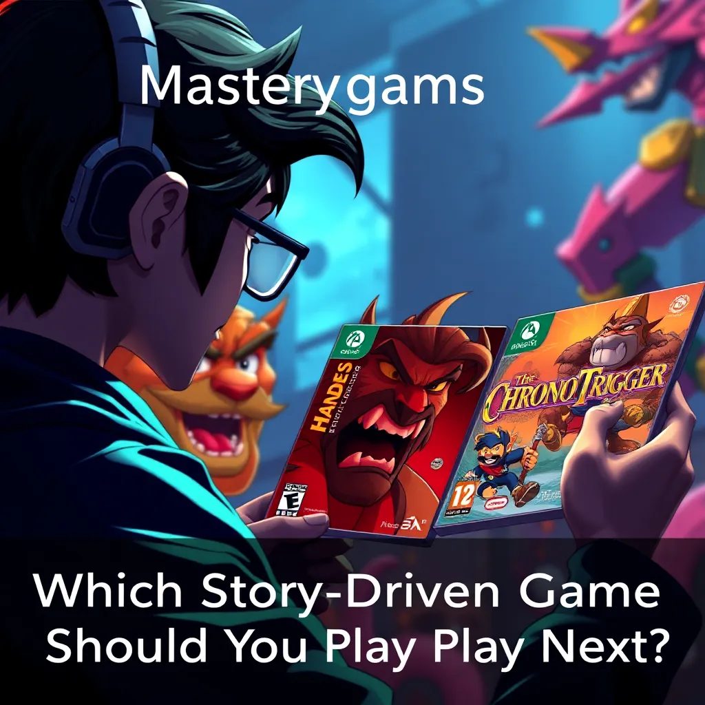 Which Story-Driven Game Should You Play Next? : LevelUpTalk