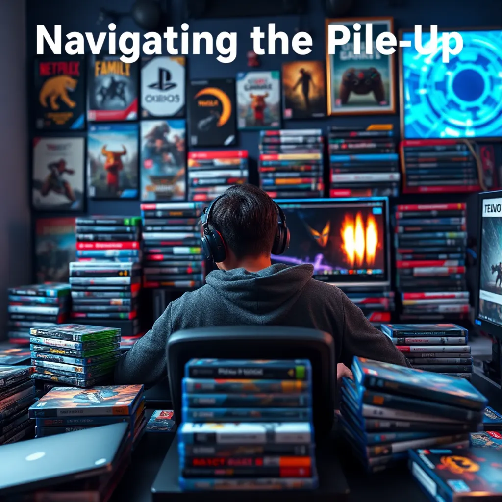 Navigating the Pile-Up of Video Games and FOMO : LevelUpTalk