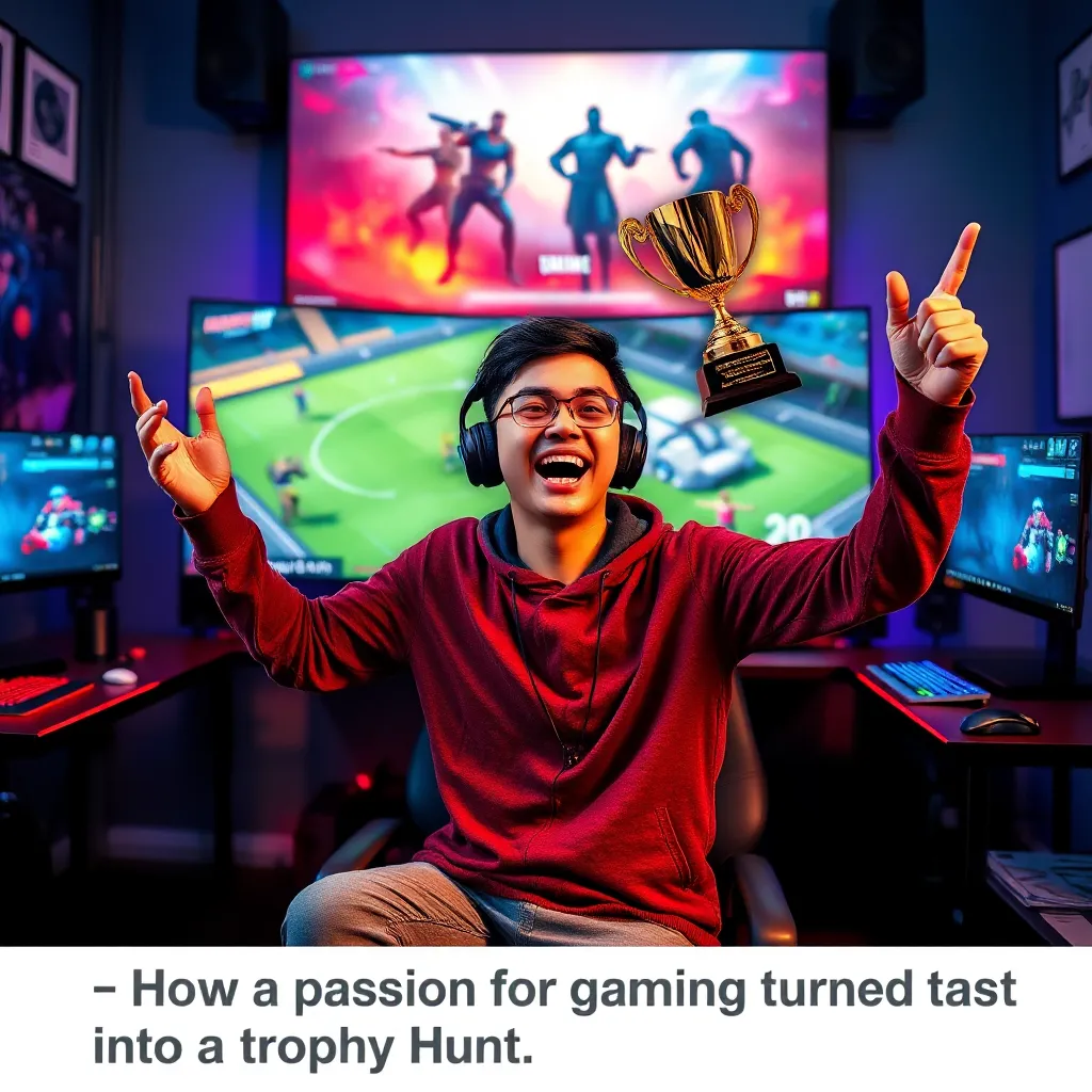 How a Passion for Gaming Turned into a Trophy Hunt : LevelUpTalk