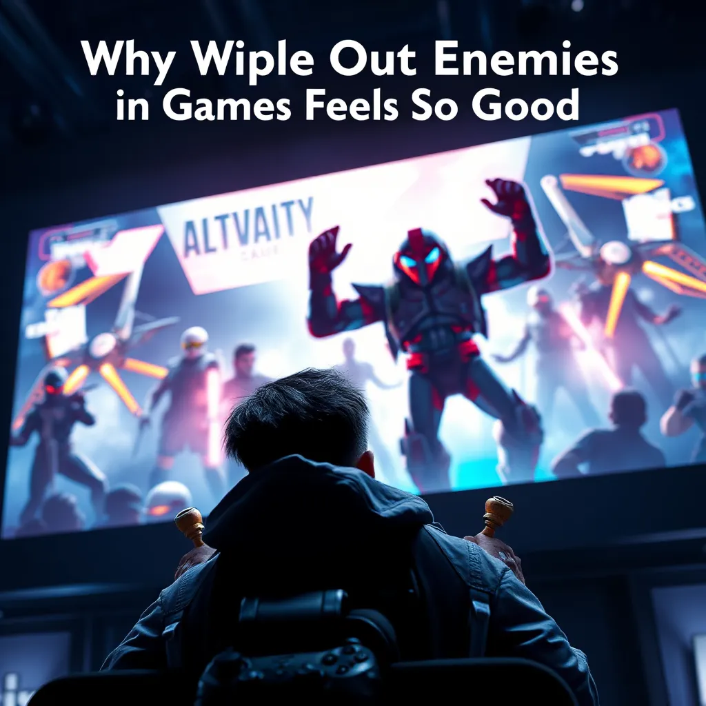 Why Wiping Out Enemies in Games Feels So Good : LevelUpTalk