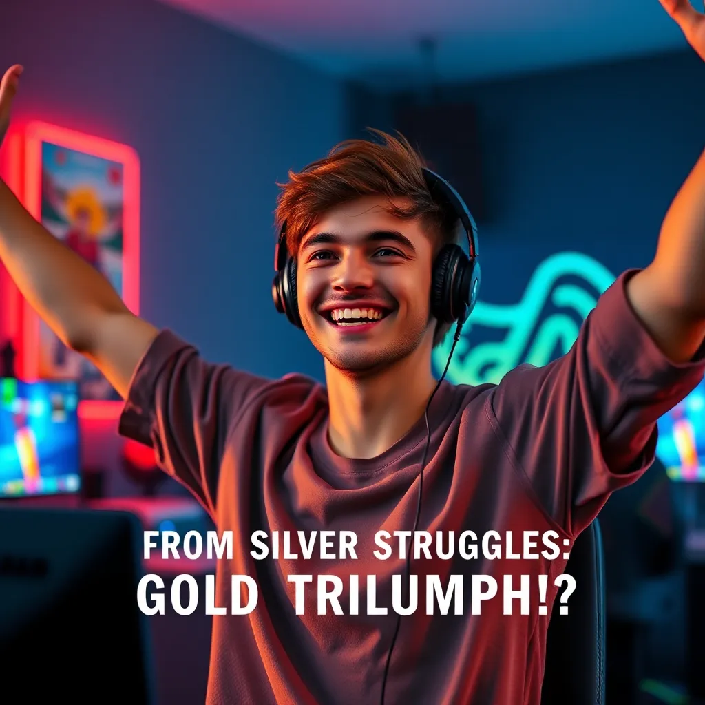From Silver Struggles to Gold Triumph: A Gamer's Journey : LevelUpTalk
