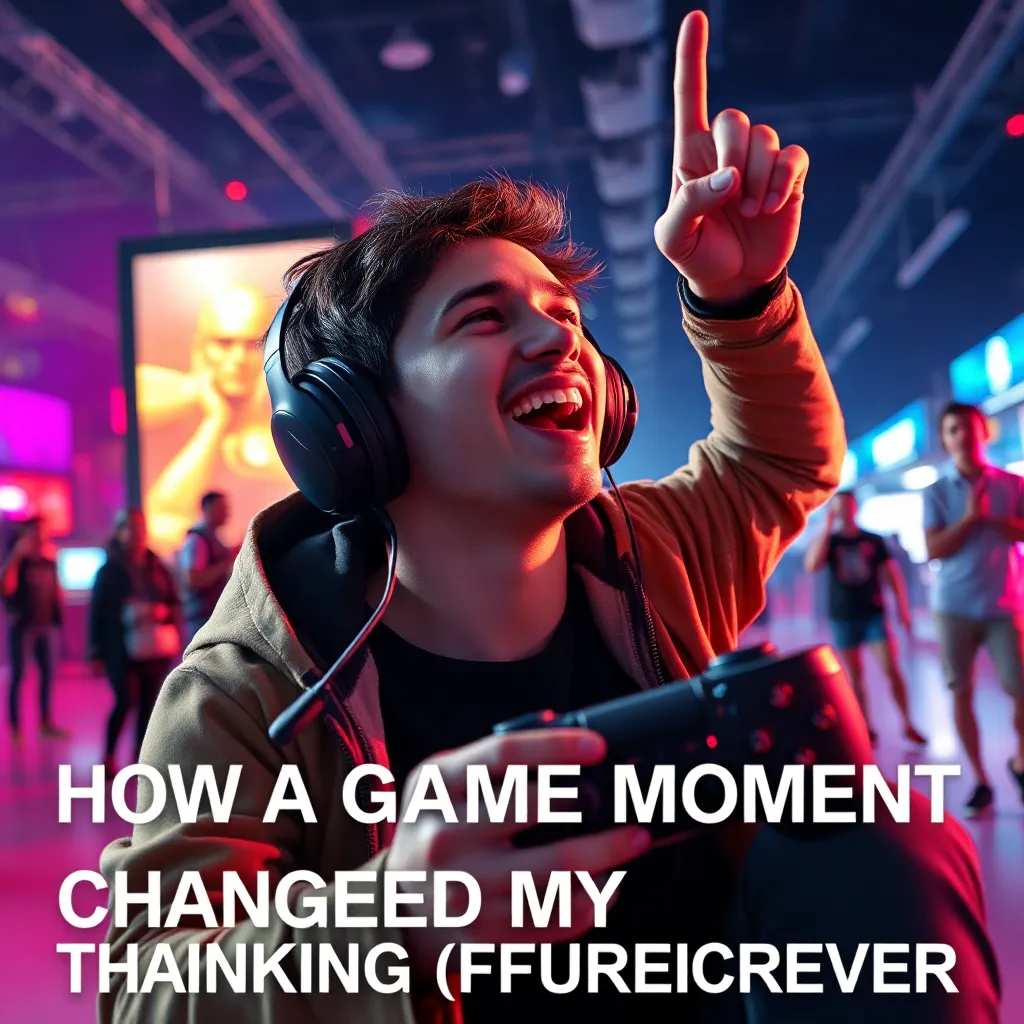How a Game Moment Changed My Thinking Forever : LevelUpTalk