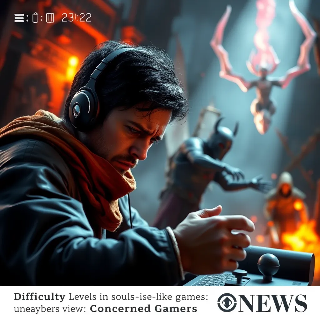 Difficulty Levels in Souls-Like Games: A Concerned Gamer's View : LevelUpTalk