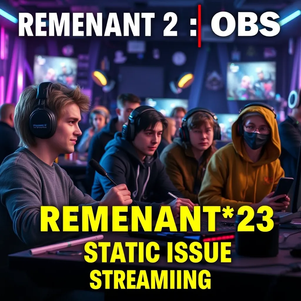 Remnant 2 OBS Static Issue: Audio Problems While Streaming : LevelUpTalk