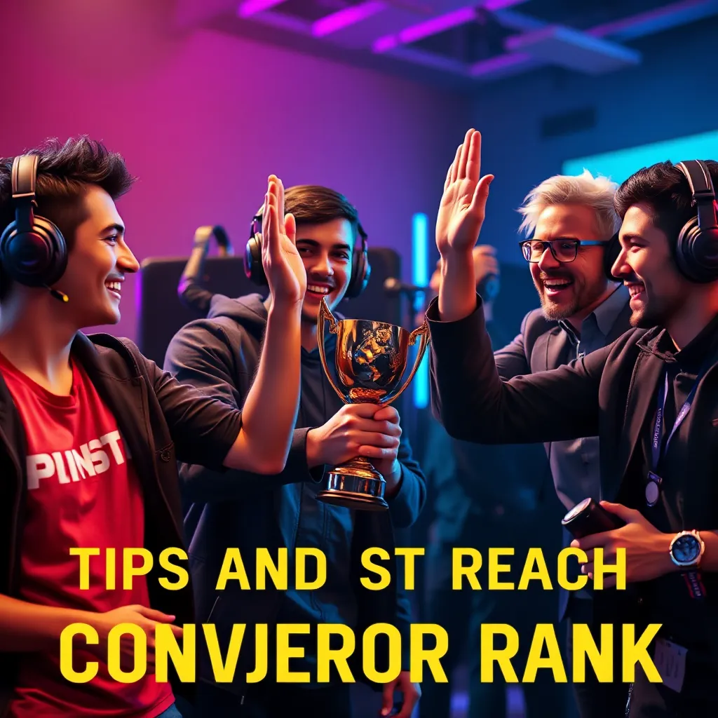 Tips and Strategies to Reach Conqueror Rank in Gaming : LevelUpTalk