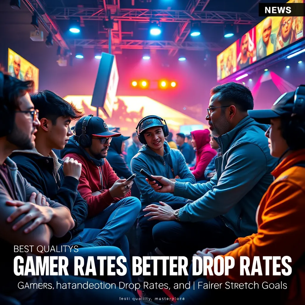 Gamers Demand Better Drop Rates and Fairer Stretch Goals : LevelUpTalk