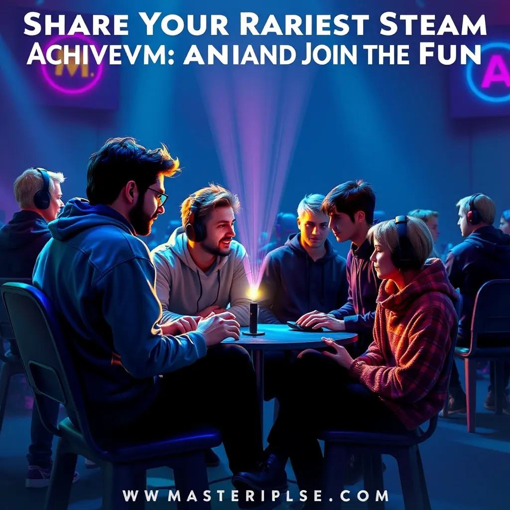 Share Your Rarest Steam Achievement and Join the Fun : LevelUpTalk