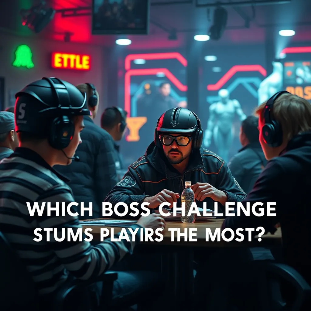 Which Boss Challenge Stumps Players the Most? : LevelUpTalk
