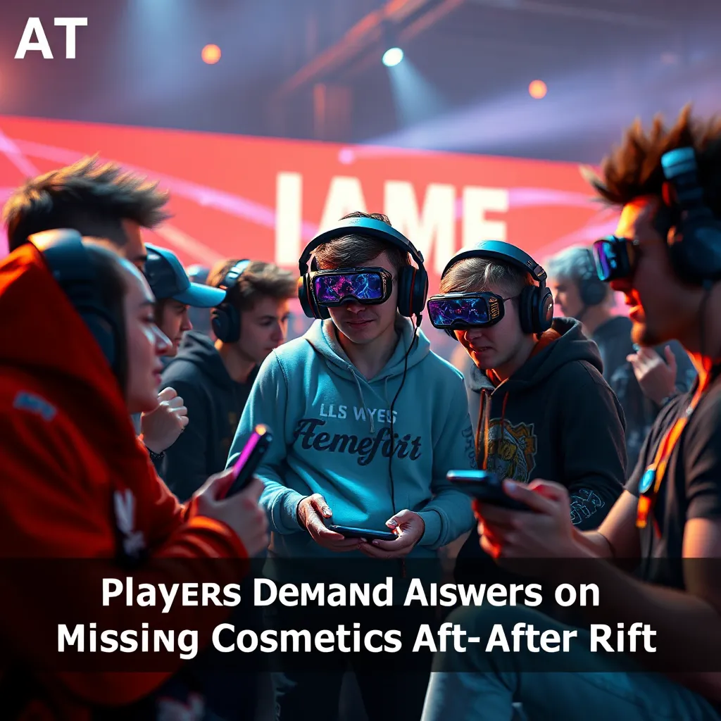 Players Demand Answers on Missing Cosmetics After Rift : LevelUpTalk