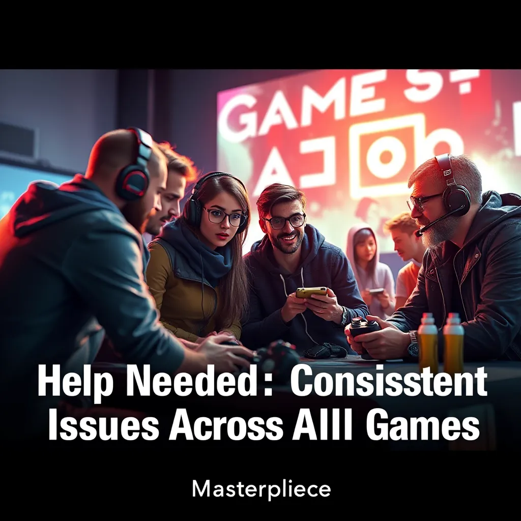 Help Needed: Consistent Issues Across All Games : LevelUpTalk