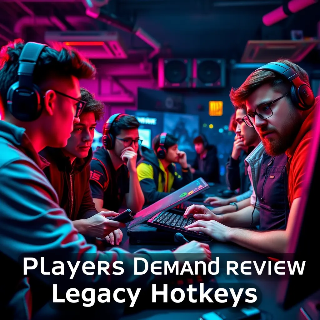 Players Demand Review of Legacy Hotkeys in Game : LevelUpTalk