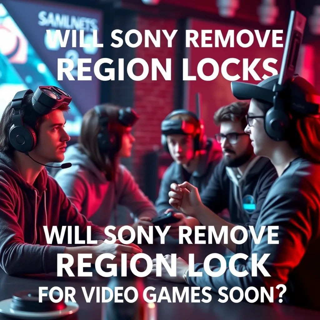 Will Sony Remove Region Lock for Video Games Soon? : LevelUpTalk