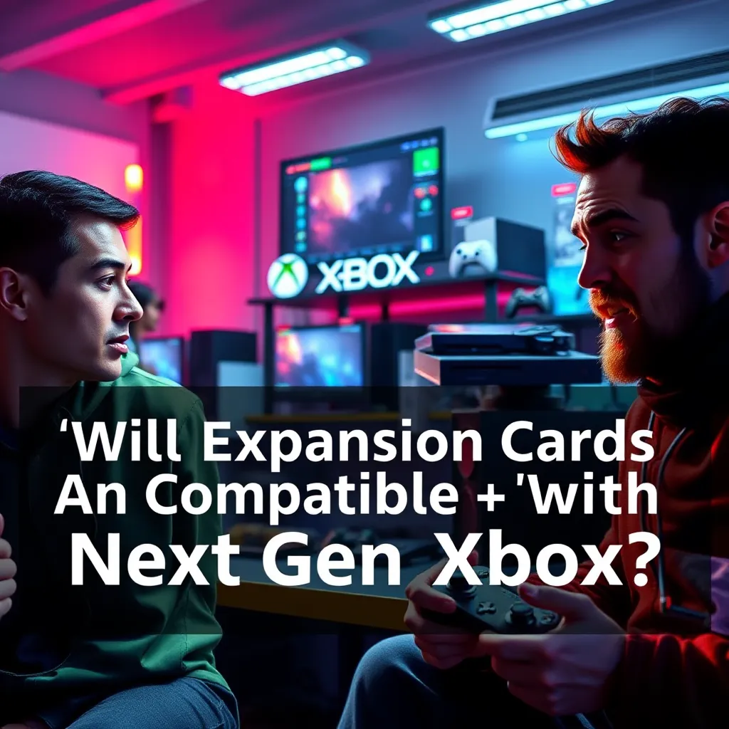 Will Expansion Cards Be Compatible with Next Gen Xbox? : LevelUpTalk