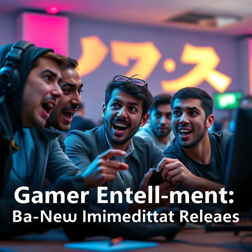 Gamer Entitlement: Players Demand Immediate Release : LevelUpTalk