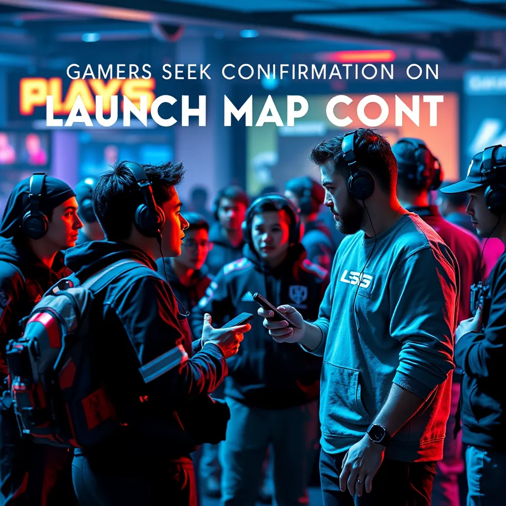 Gamers Seek Confirmation on Launch Map Count : LevelUpTalk