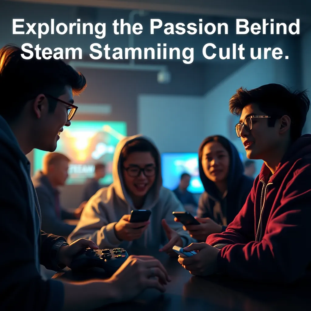 Exploring the Passion Behind Steam Gaming Culture : LevelUpTalk