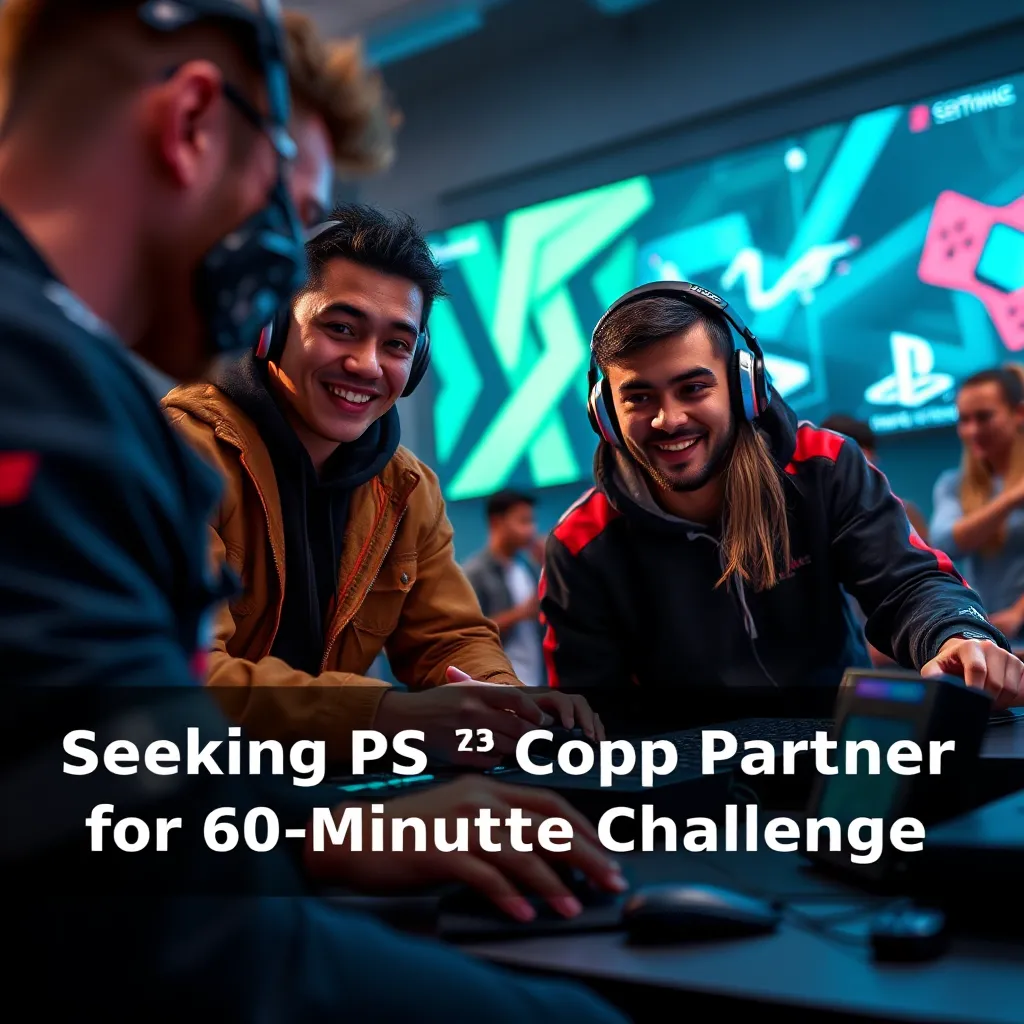 Seeking PS Coop Partner for 60-Minute Challenge : LevelUpTalk