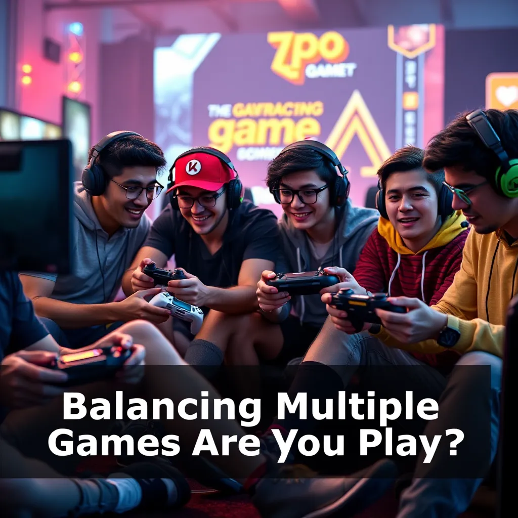 Balancing Multiple Games: How Many Do You Play? : LevelUpTalk
