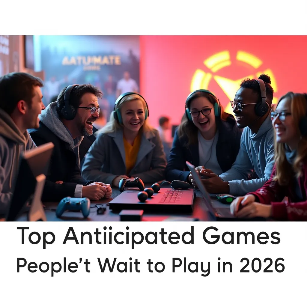 Top Anticipated Games People Can't Wait to Play in 2026 : LevelUpTalk