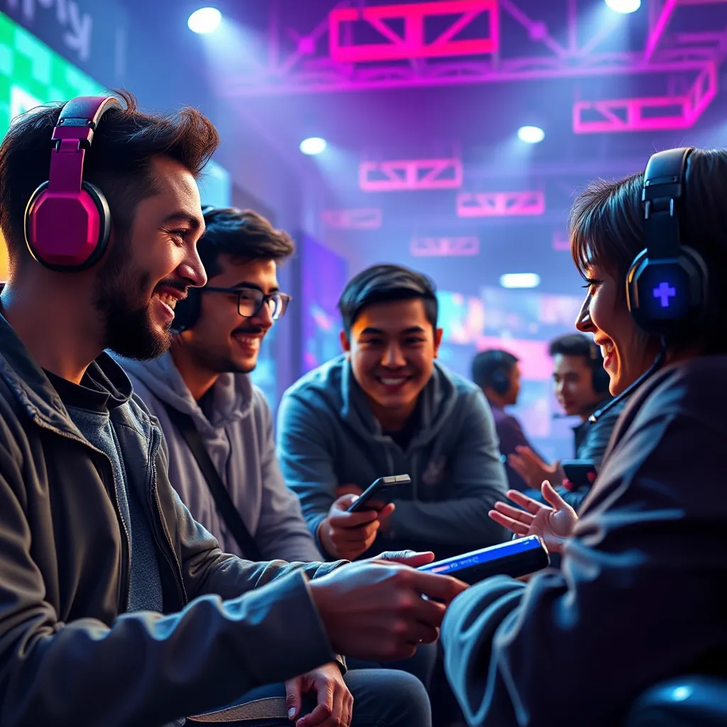 Gamers Celebrate Early Access to New Game Release : LevelUpTalk