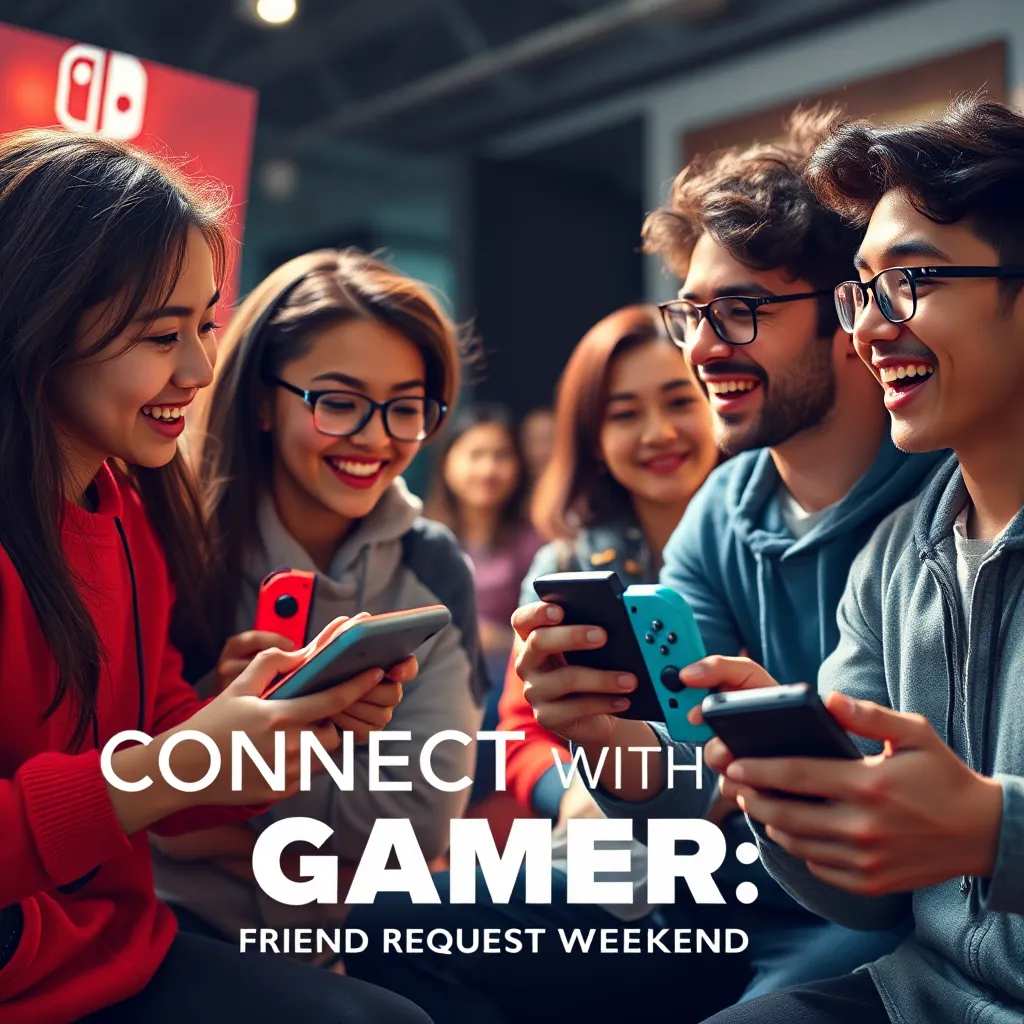 Connect with Gamers: Friend Request Weekend on Switch : LevelUpTalk