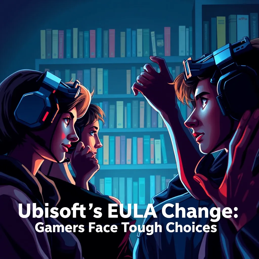 Ubisoft's EULA Change: Gamers Face Tough Choices : LevelUpTalk