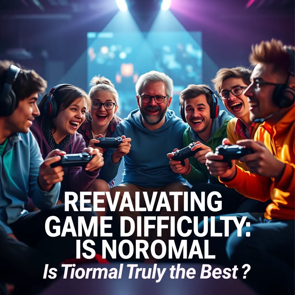 Reevaluating Game Difficulty: Is Normal Truly the Best? : LevelUpTalk