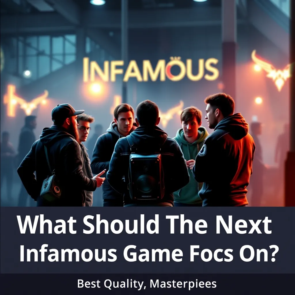 What Should the Next Infamous Game Focus On? : LevelUpTalk