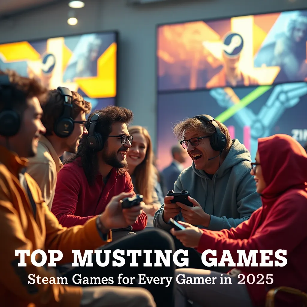 Top Must-Complete Steam Games for Every Gamer in 2025 : LevelUpTalk