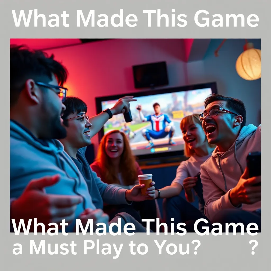 What Made This Game a Must-Play for You? : LevelUpTalk