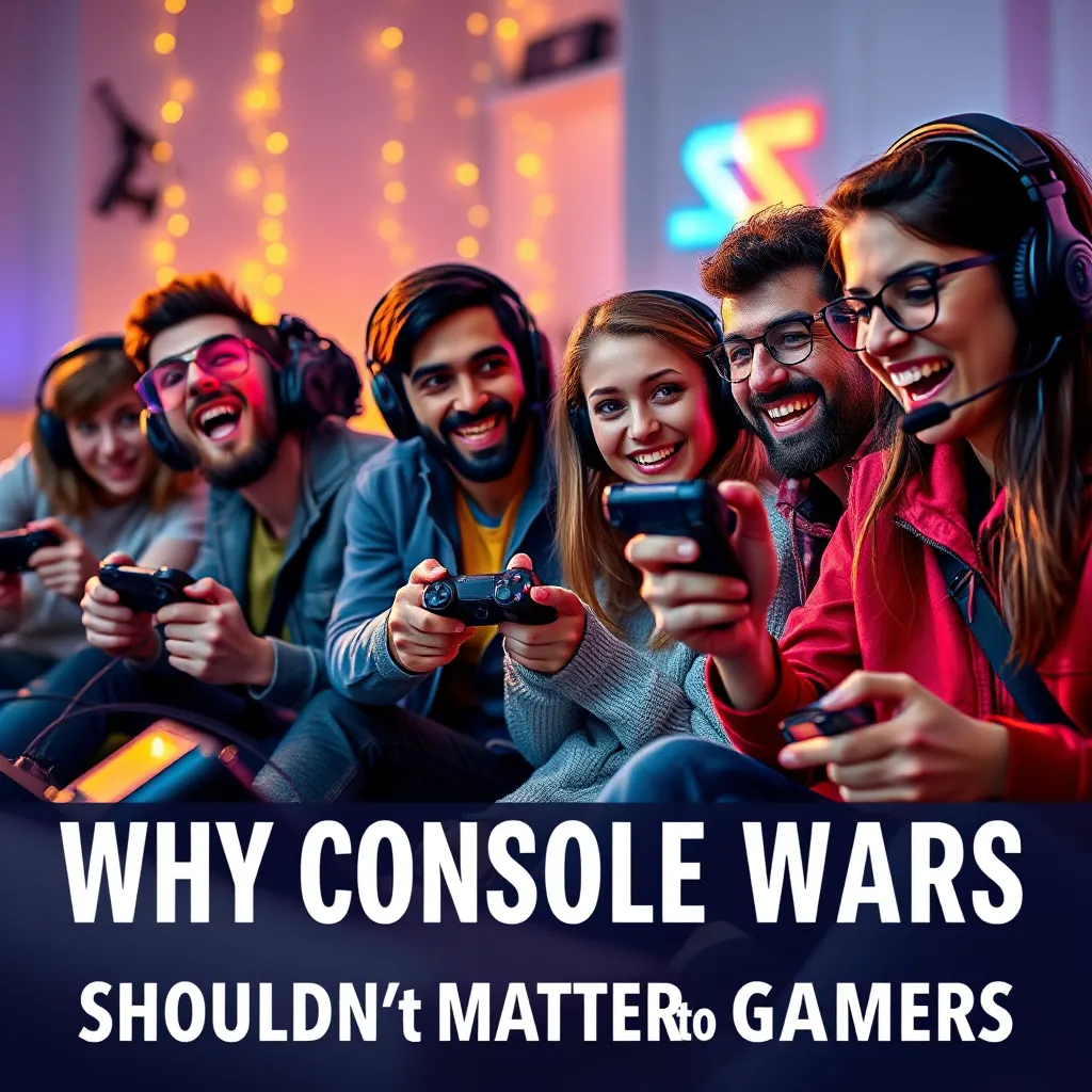Why Console Wars Shouldn't Matter to Gamers : LevelUpTalk