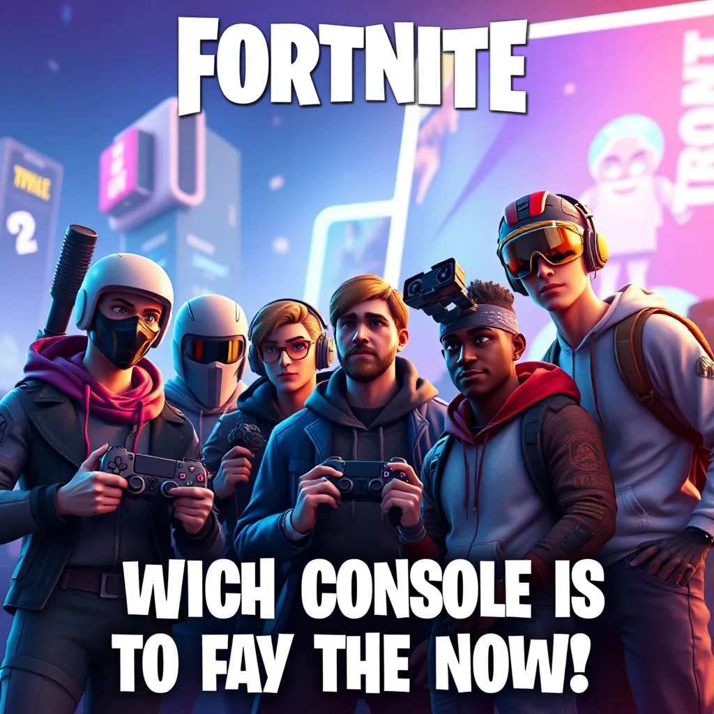 Which Console Do You Use to Play Fortnite? Share Now! : LevelUpTalk