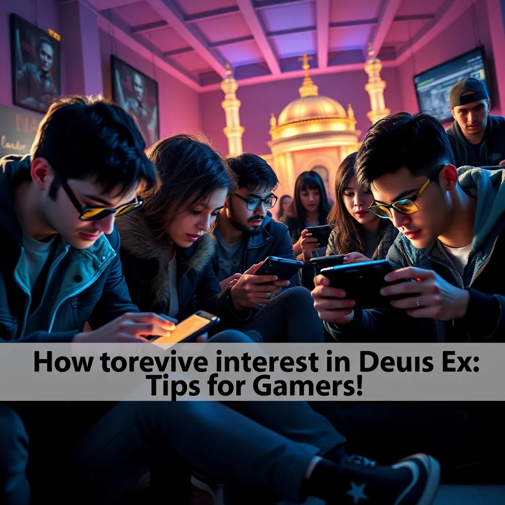 How to Revive Interest in Deus Ex: Tips for Gamers : LevelUpTalk
