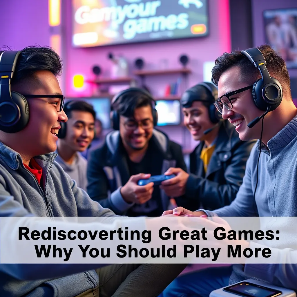 Rediscovering Great Games: Why We Should Play More : LevelUpTalk