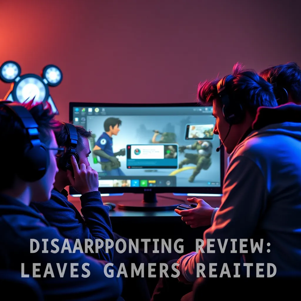 Disappointing Review Leaves Gamers Dismayed : LevelUpTalk