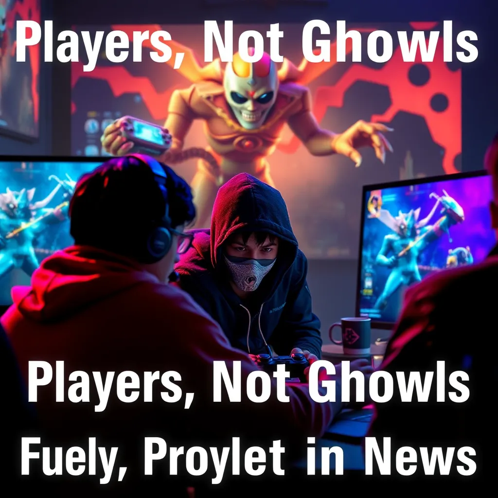 Players, Not Ghouls, Fuel the Problem in Gaming : LevelUpTalk