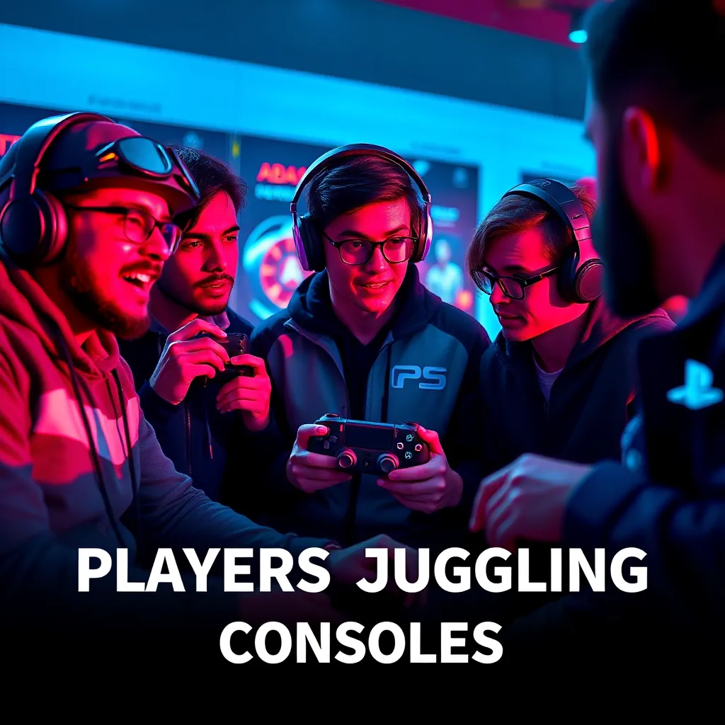 Players Juggling Consoles: The Battle of PS5, Xbox, and PC : LevelUpTalk