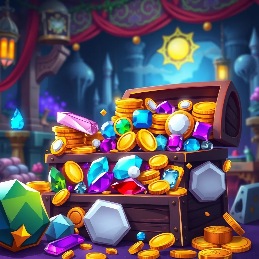 Top Games for Hoarding Valuables: Gems, Gold, and More : LevelUpTalk