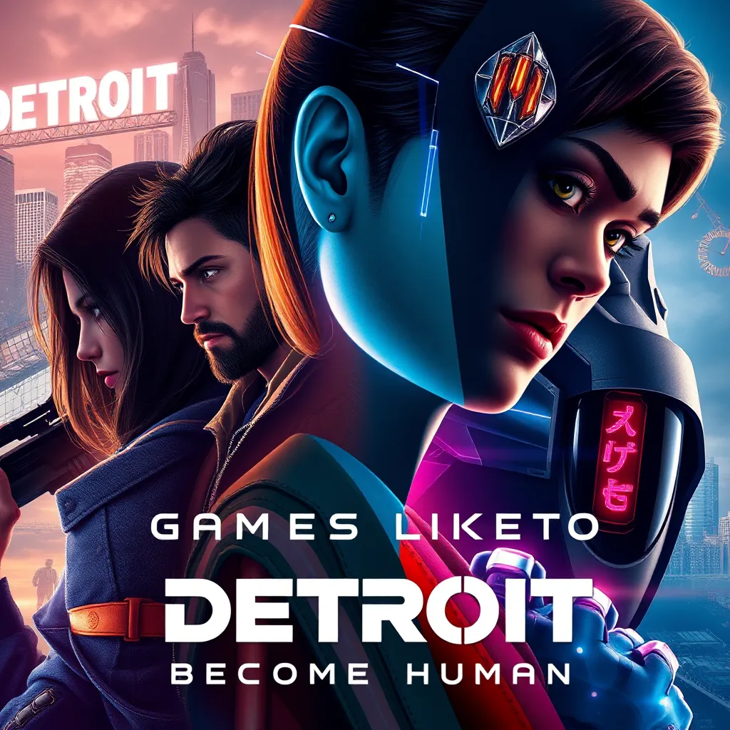Top Games Like Detroit: Become Human in 2023 : LevelUpTalk