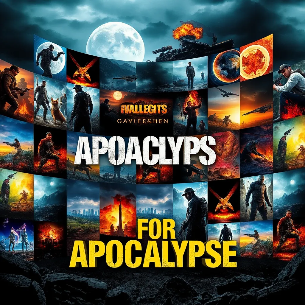 Top Games to Enjoy During an Apocalypse Scenario : LevelUpTalk