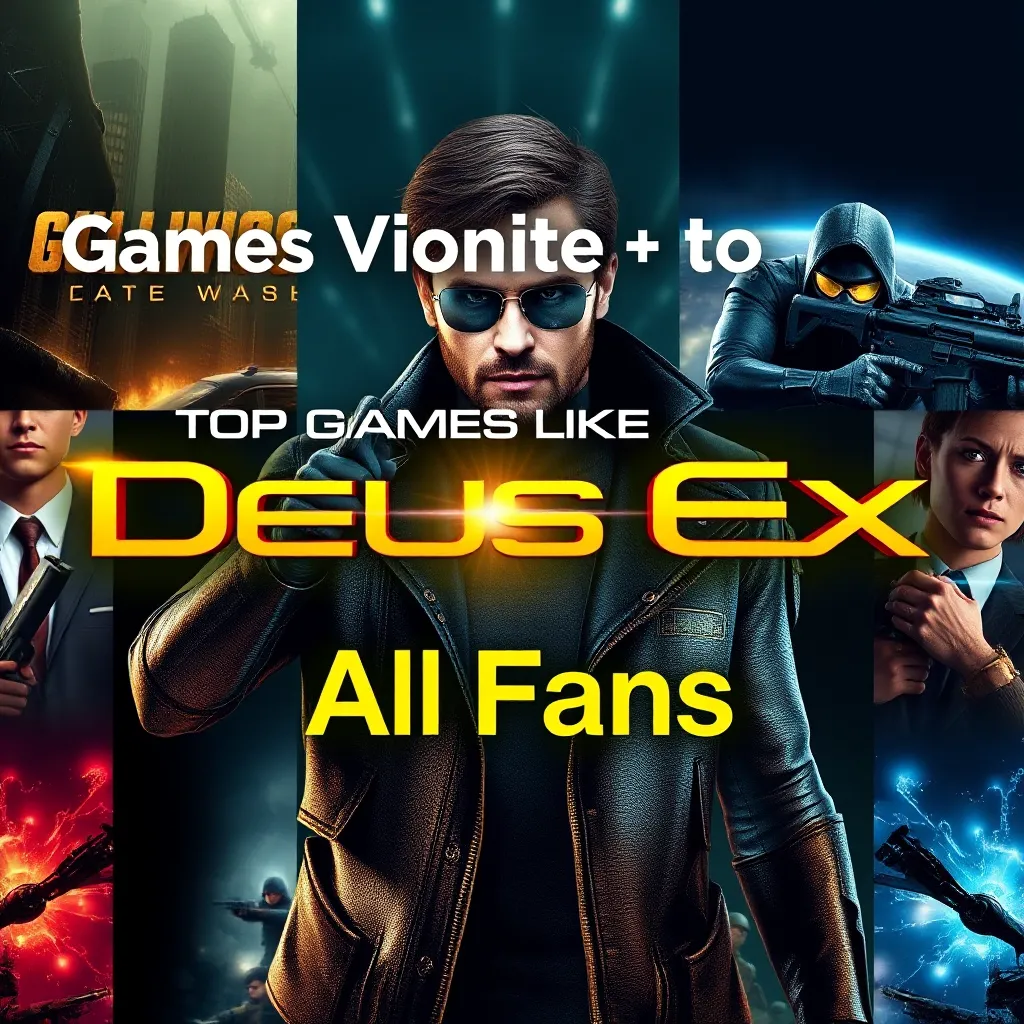 Top Games Like Deus Ex That All Fans Should Play : LevelUpTalk