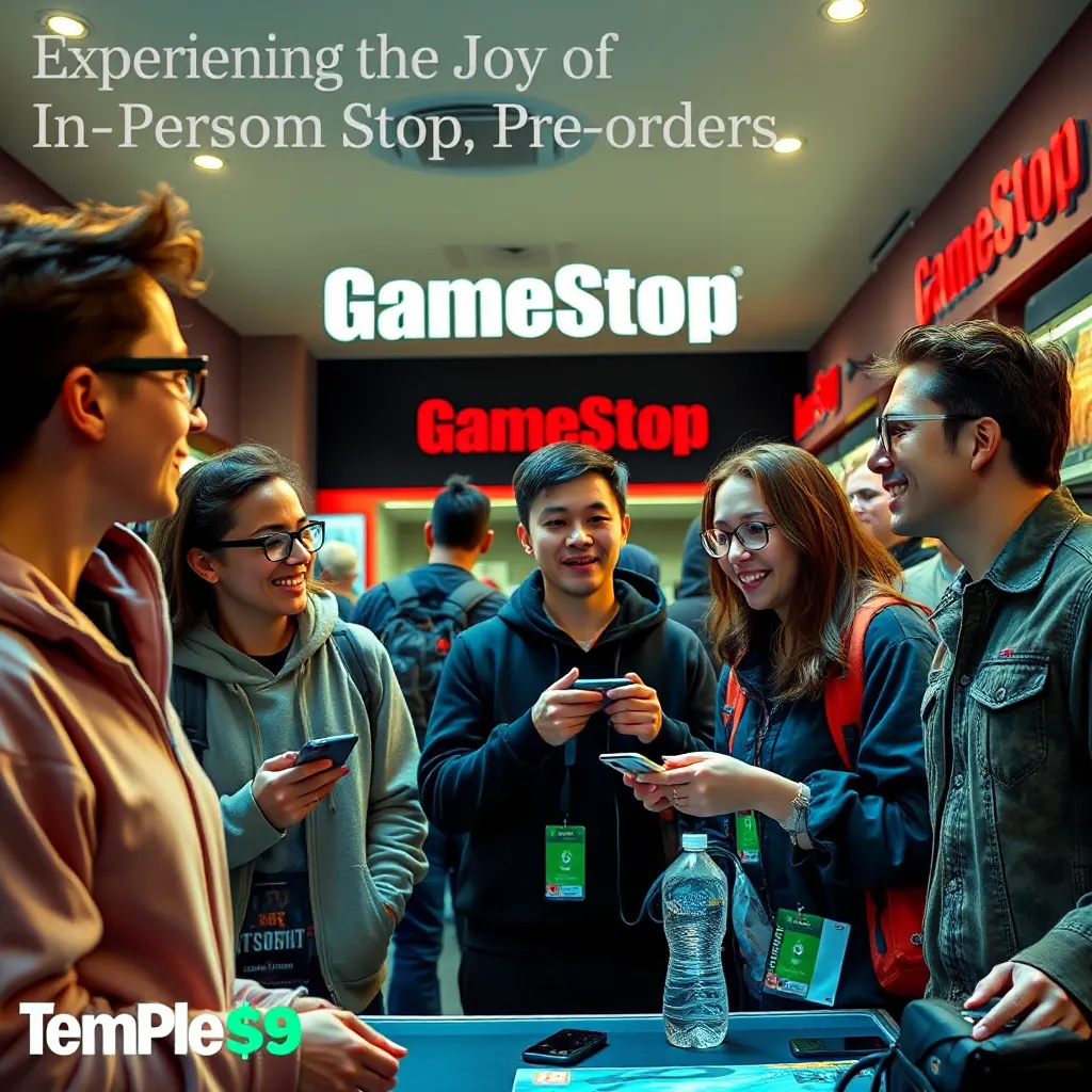 Experiencing the Joy of In-Person GameStop Pre-Orders : LevelUpTalk